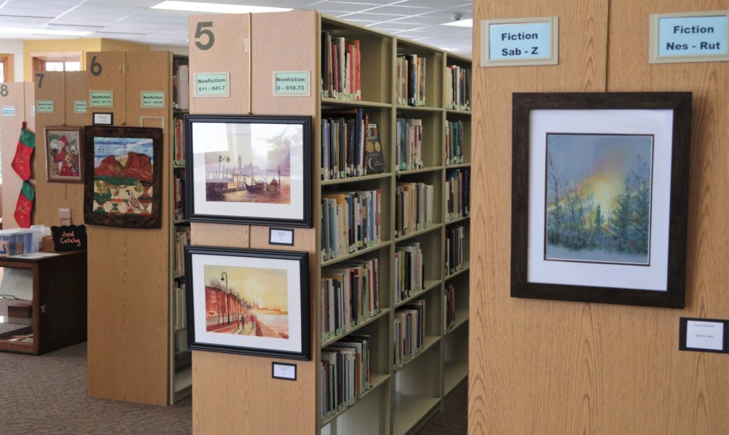 November ’22 – January ’23 Art in the Library – Patron Art – Presque ...